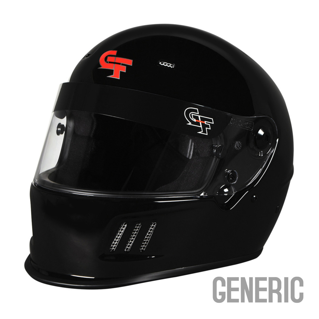 G-FORCE - Helmet, Revo, Full Face, Snell SA2025, Black - Touge Factory
