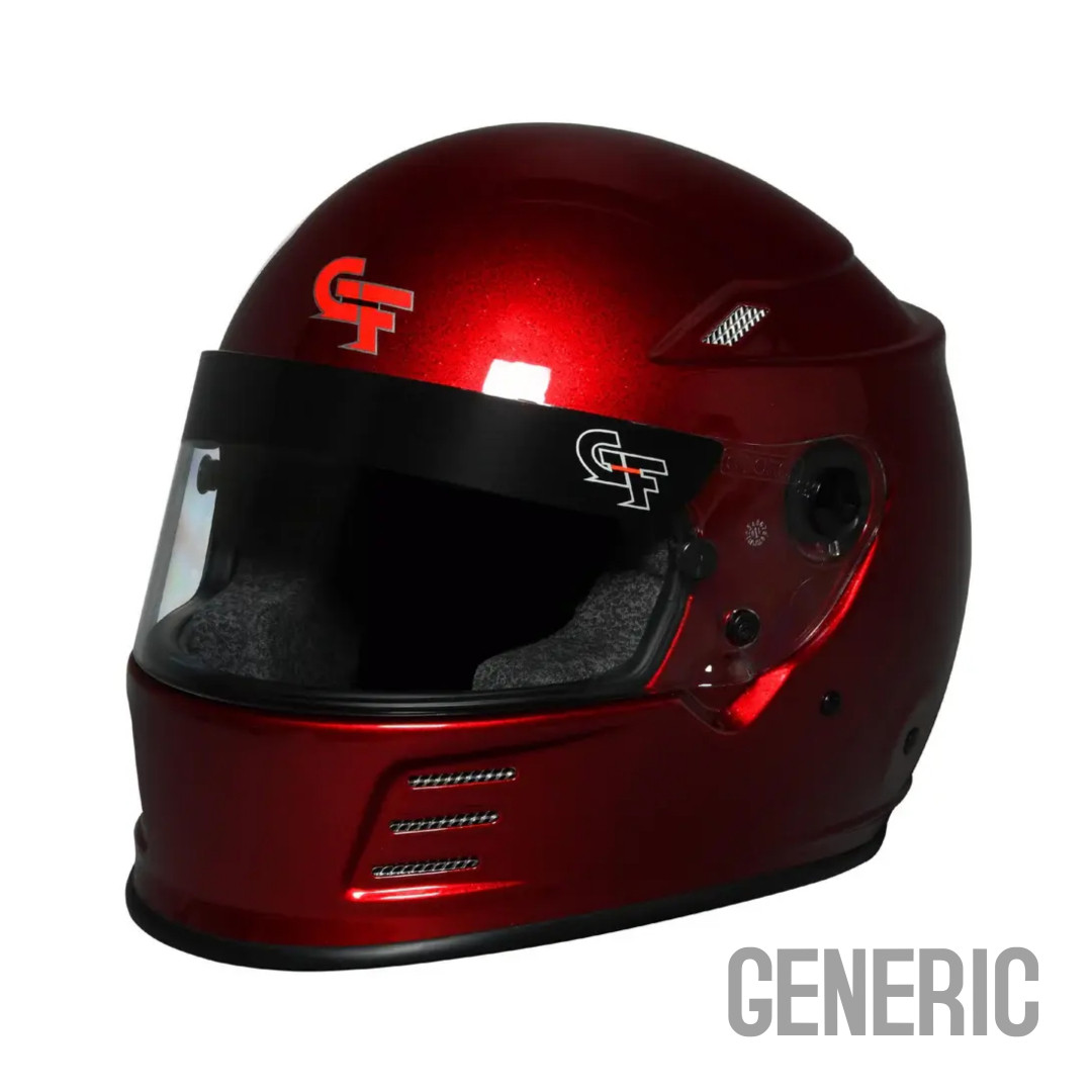 G-Force - Helmet, Revo Flash, Full Face, Snell SA2025, Metallic Red ...