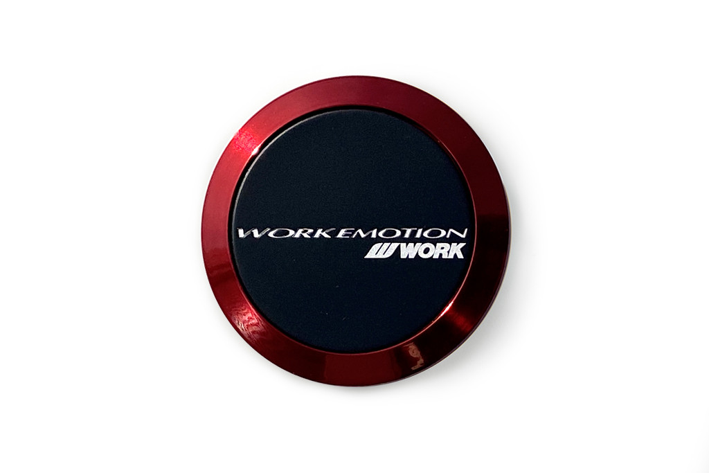Work Emotion Series Center Cap - Black / Navy Ring * Limited Edition