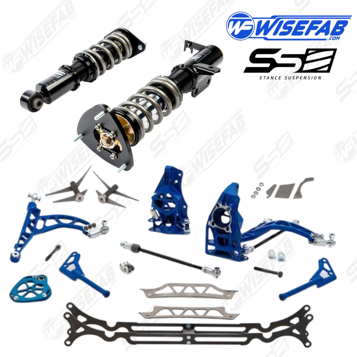 STANCE / WiseFab - Scion FR-S & Subaru BRZ & Toyota GT86 V2 Lock Kit ...
