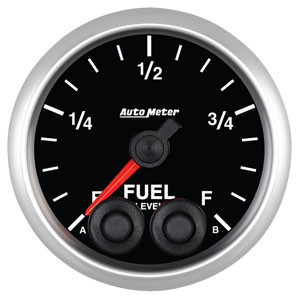Auto Meter Elite Fuel Level Programmable Empty to Full Range Gauge 52mm ...