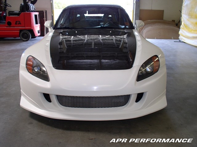 APR Fiberglass Front Bumper with Air Dam Incorporated Honda S2000 AP2 ...