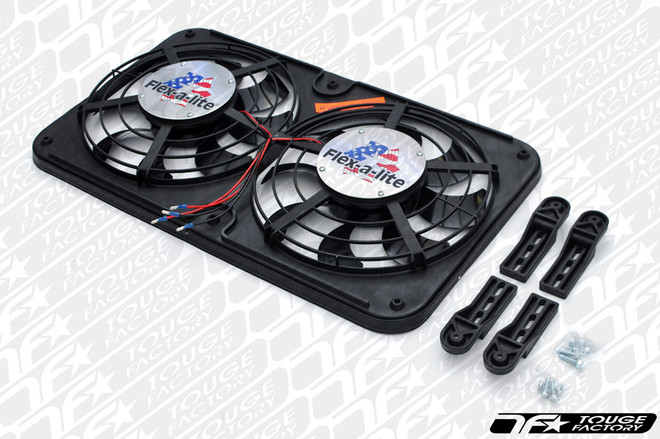 Flex-a-lite FAL Dual Shrouded 12" Electric Radiator Cooling Fans ...