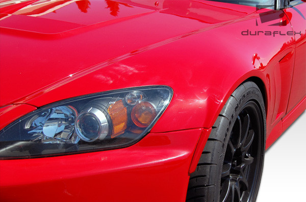 2000-2009 Honda S2000 Duraflex A-Sport Front Fenders - 6 Piece - Touge ...