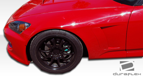 2000-2009 Honda S2000 Duraflex A-Sport Front Fenders - 6 Piece - Touge ...