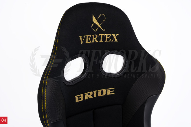 Vertex x Bride Collaboration Seat - Zeta IV (Black) - Touge Factory