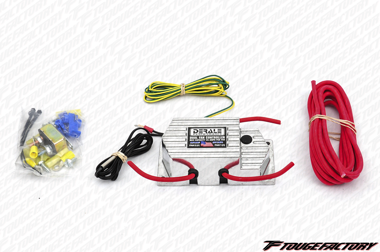 Derale Performance Dual Radiator Fan Controller - 3/8" NPT Thread In ...