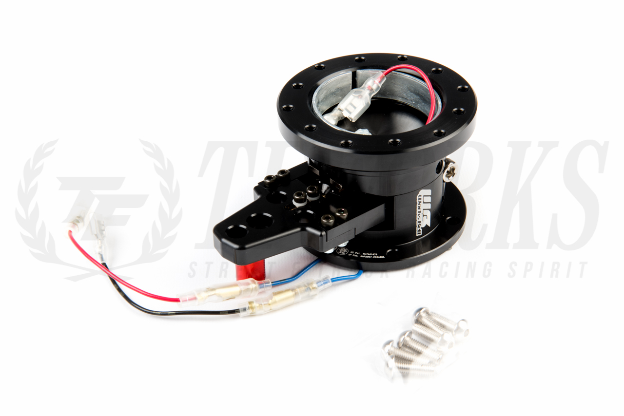 Works Bell Rapfix GTC Pop-up Flip-up Steering System - Black