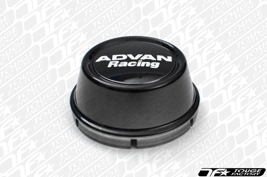 Advan Racing Center Cap 63 High Type- Black - Touge Factory