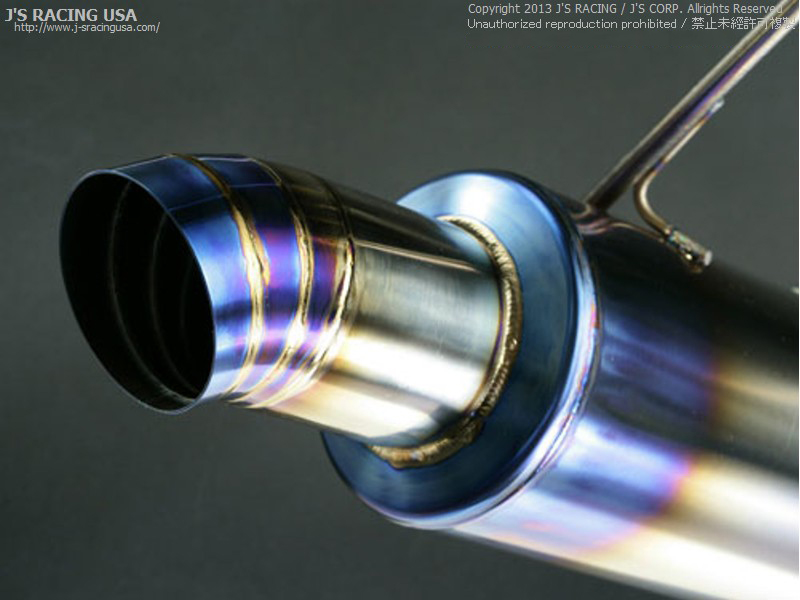 J's Racing Titanium Exhaust FX-PRO 60RS - Honda S2000 AP1 AP2 - Touge ...