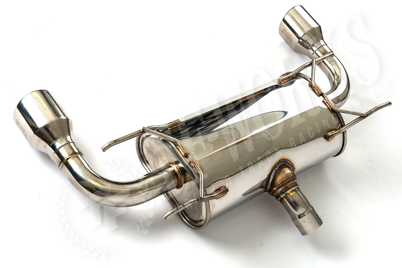 Invidia Q300 Catback Exhaust System w/ Rolled SS Tips
