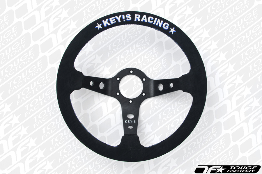 KEY'S RACING Deep Type Steering Wheel (330mm/Suede)