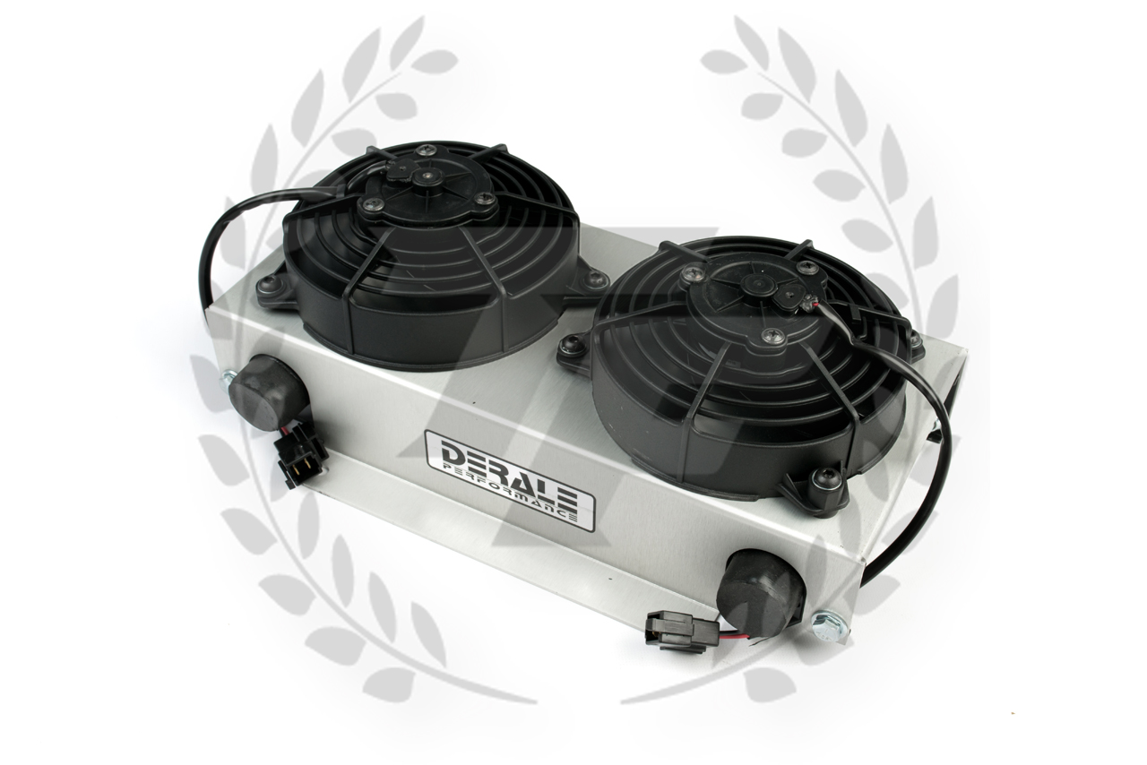 Derale Performance Hyper-Cool Remote Fluid Coolers with Fan Kits 13740 ...