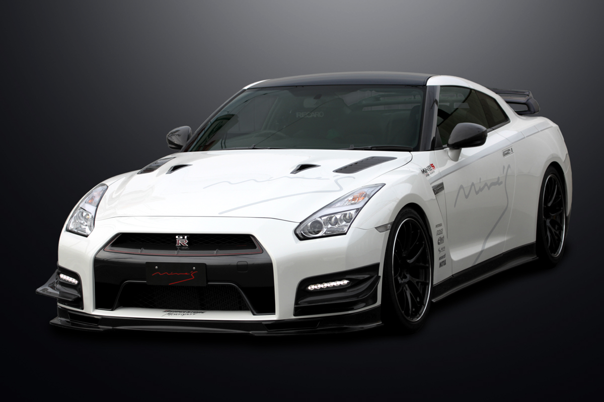 Mine's Carbon Canard (Late Model) - R35 GT-R (LateG102090)