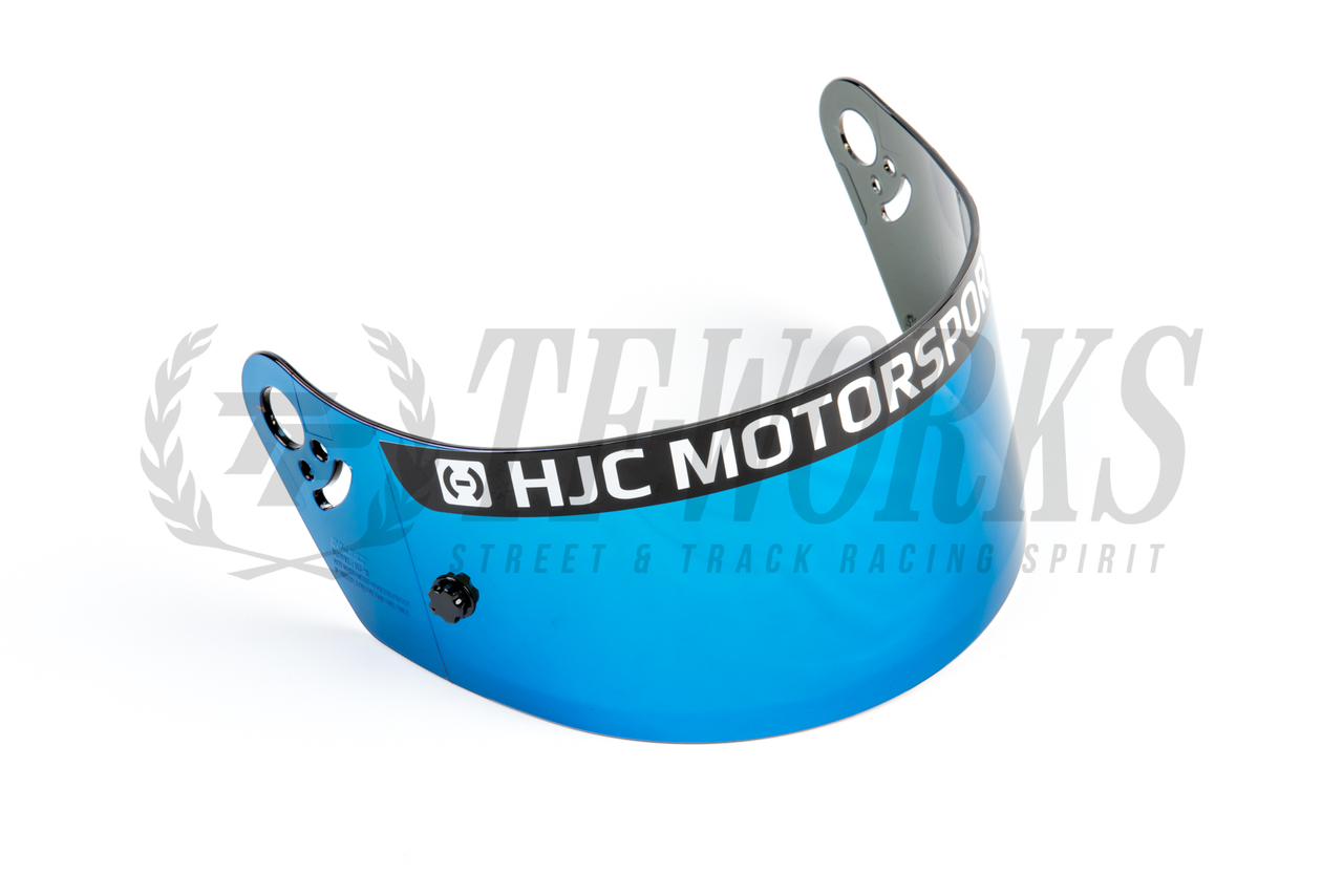 HJC Motorsports AR-10 III / H10 / H70 Helmet Visor - Dark Blue - Touge ...