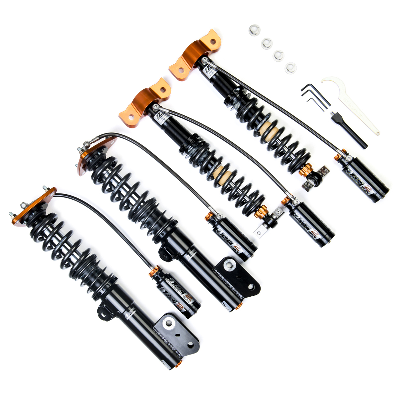 AST 5200 Series 2-way Adjustable Coilovers - 2015+ S550 Ford Mustang