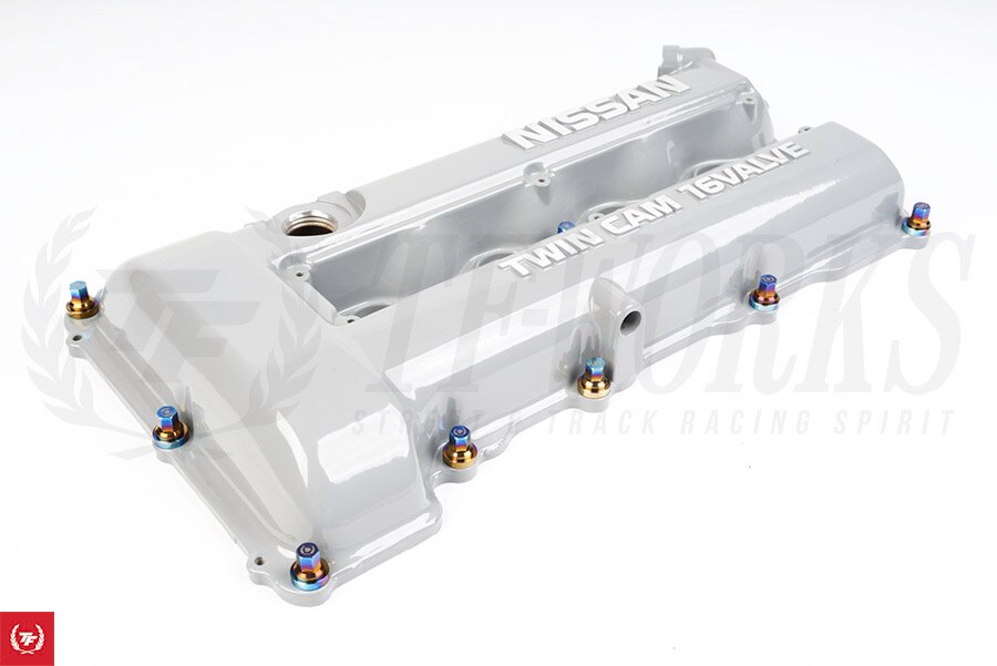 TF SR20DET Titanium Valve Cover Nuts & Washers Set