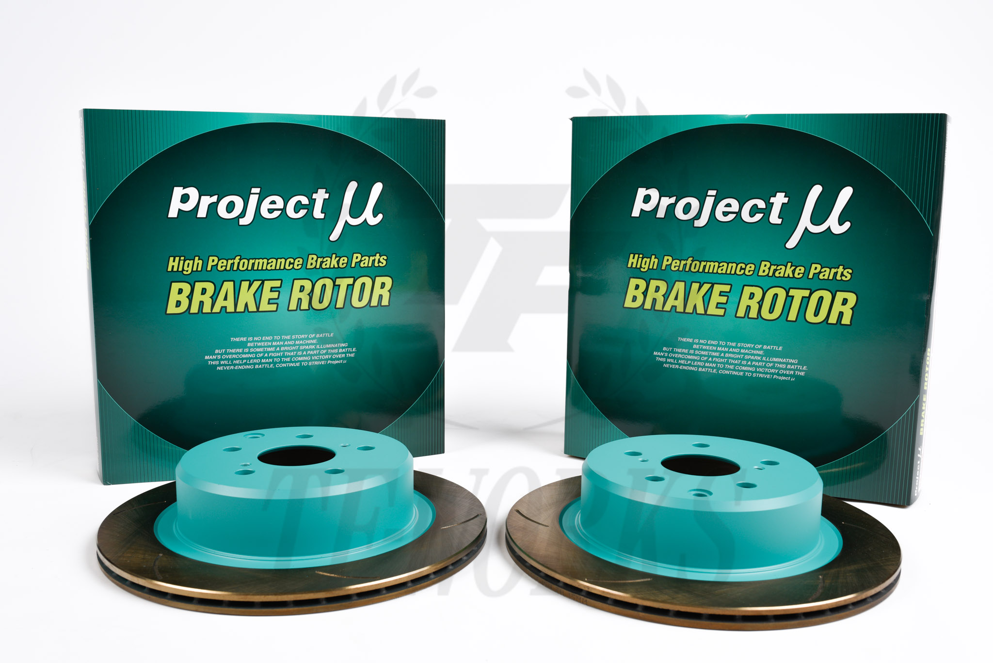Project Mu - SCR Pure Plus Rear Rotors - Toyota JZX90 / JZX100 - Touge ...