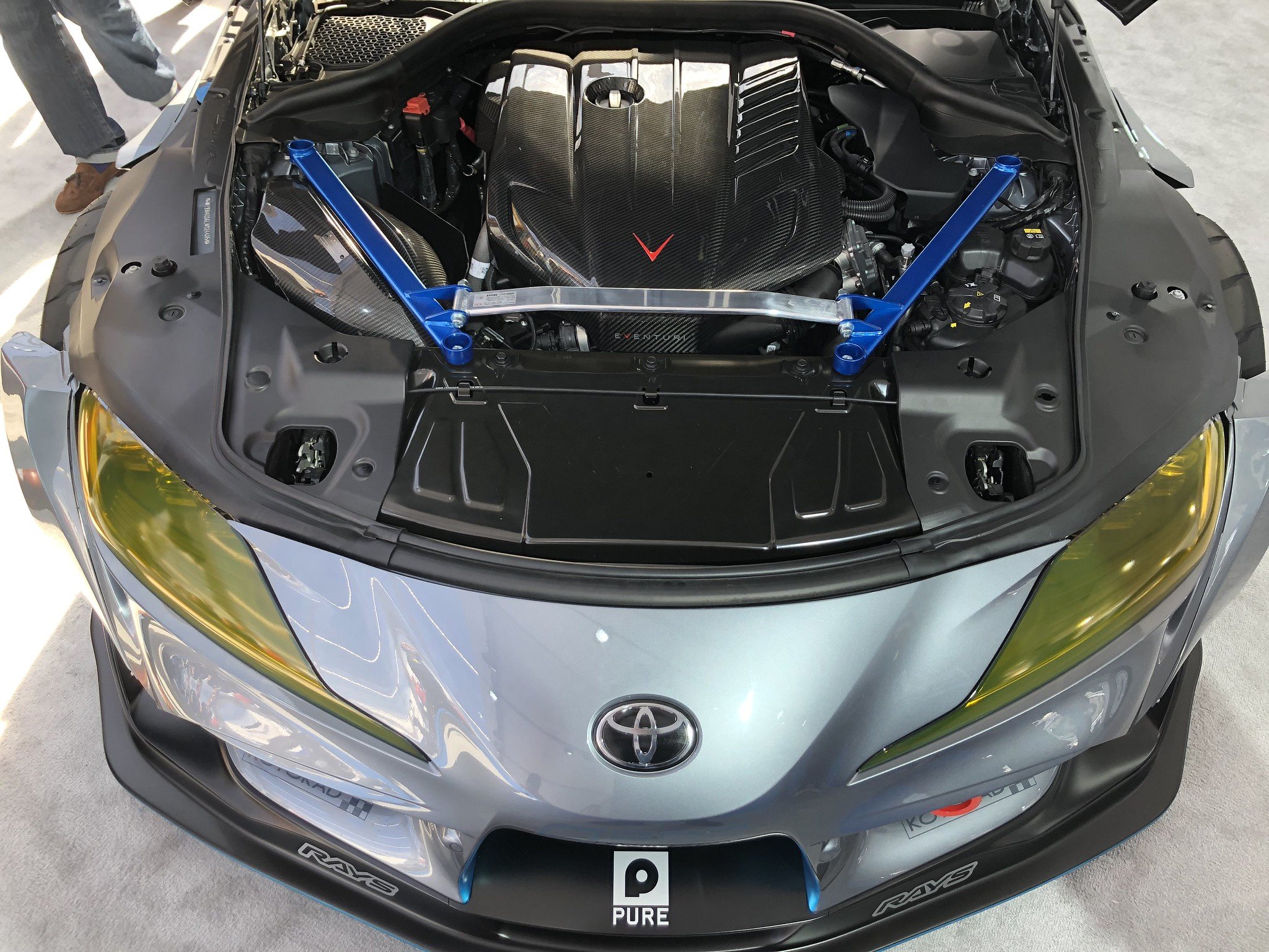 Eventuri Carbon Fiber Air Intake 2020 A90 Toyota Supra Cold Eventuri Carbon Fiber Air Intake 2020 A90 Toyota Supra Cold