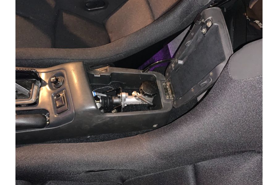 HIDDEN HYDRAULIC E-BRAKE ASSEMBLY