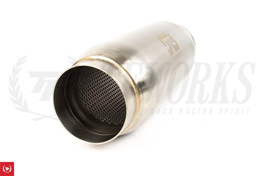 Stainless Bros Bottle Style Resonator - 4" Round body / 12" OAL