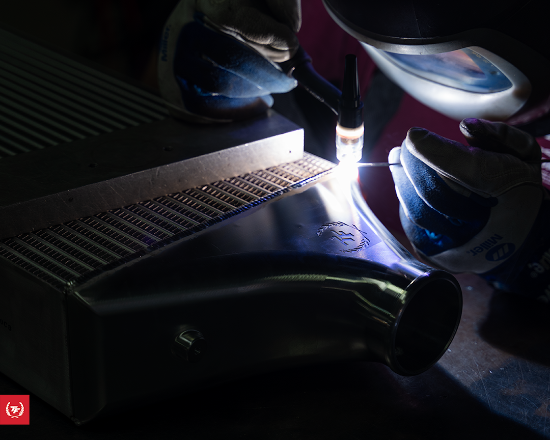 TF-Works Billet Aluminum Intercooler End Tanks