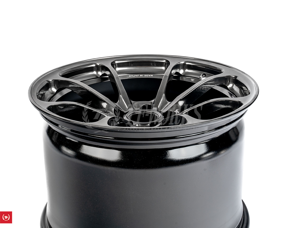 Volk Racing NE24 - Shining Black Metal - Touge Factory