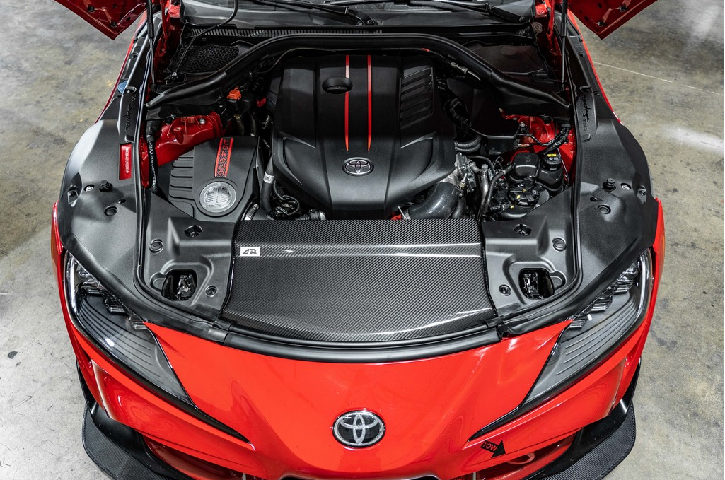 APR - Carbon Fiber Radiator Cooling Shroud A90 Supra - Touge Factory