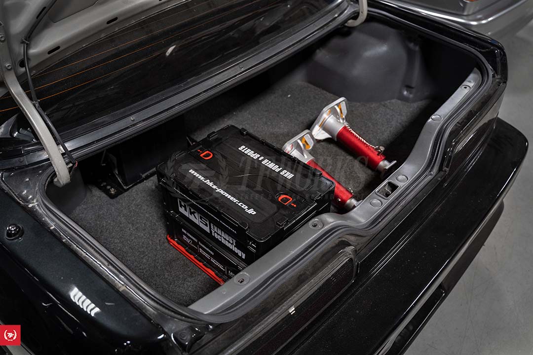 TF Nissan 240sx S13 / 180sx Aluminum Spare Tire Trunk Cover - Touge Factory