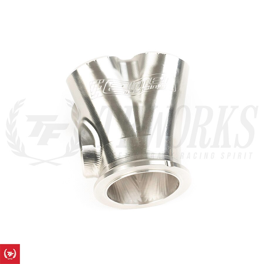 Elmer Racing Billet Collector 4 Inlet to Precision V-Band Flange with ...