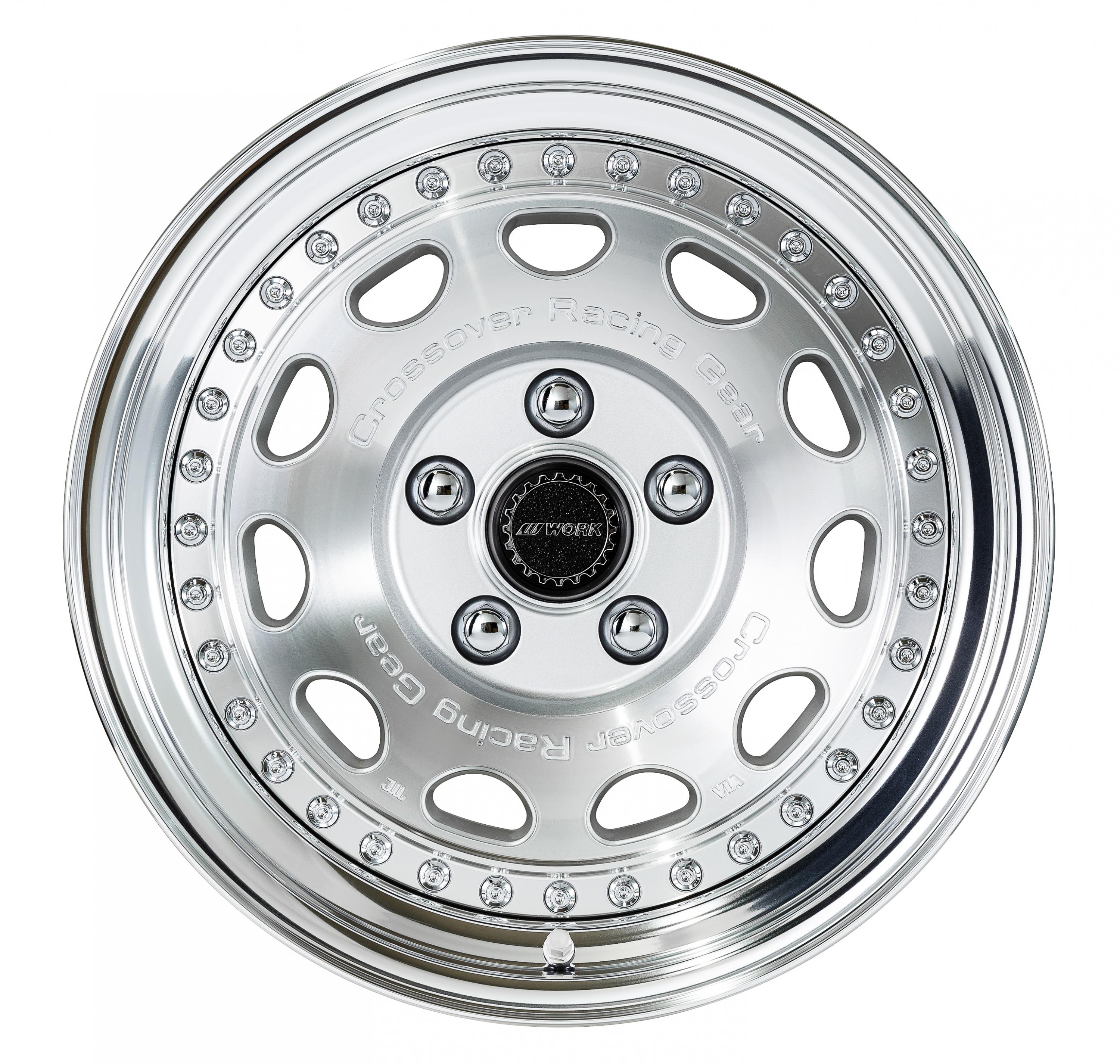 WORK WHEELS CRAG GALVATRE 3PC 15"/16"