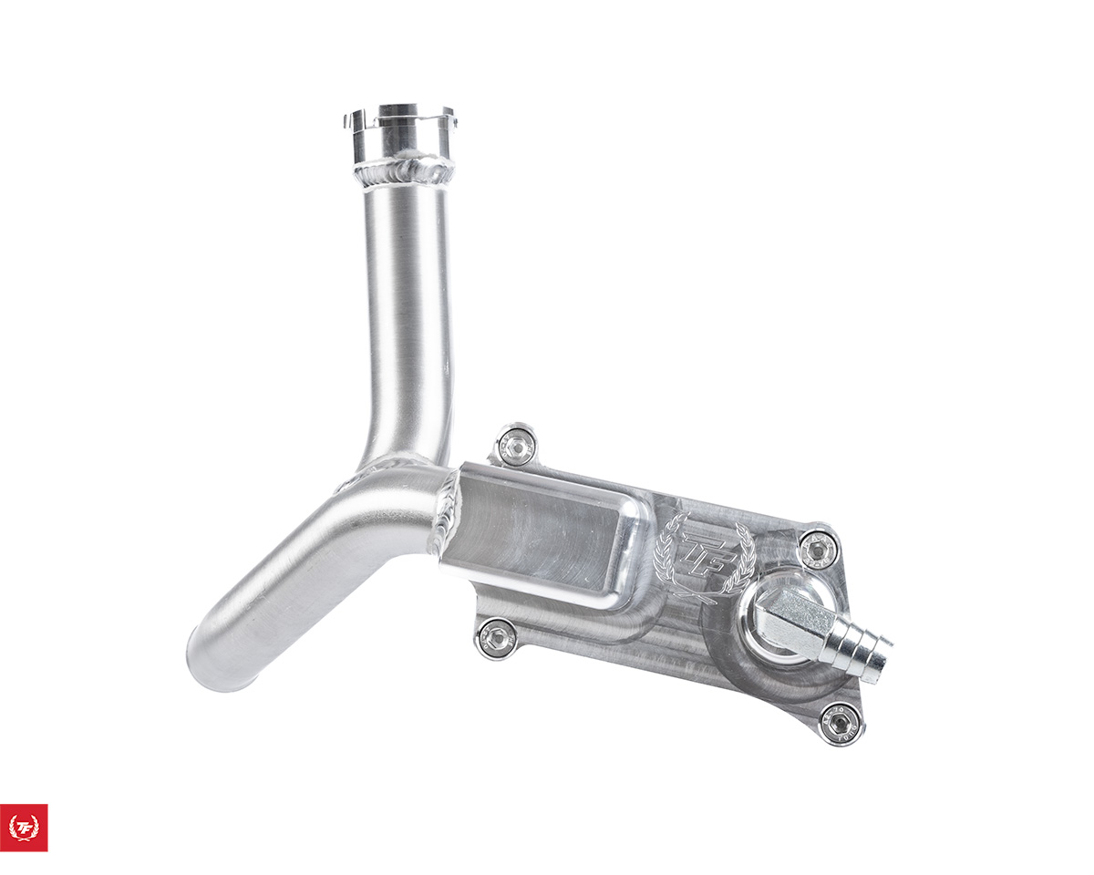TF-Works RWD Kswap Water Neck with TALL Filler Tube - 15 Degree Offset ...
