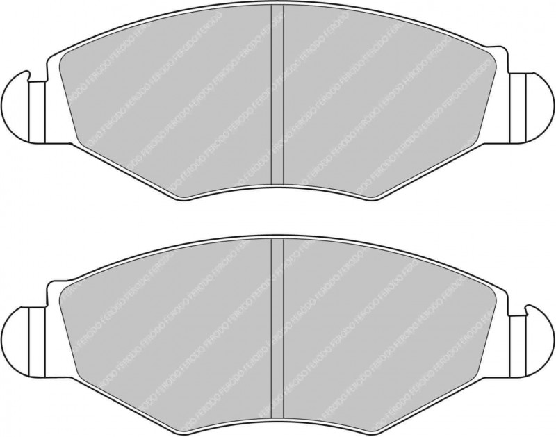 Ferodo FCP1378R DS3000 Brake Pads - Touge Factory