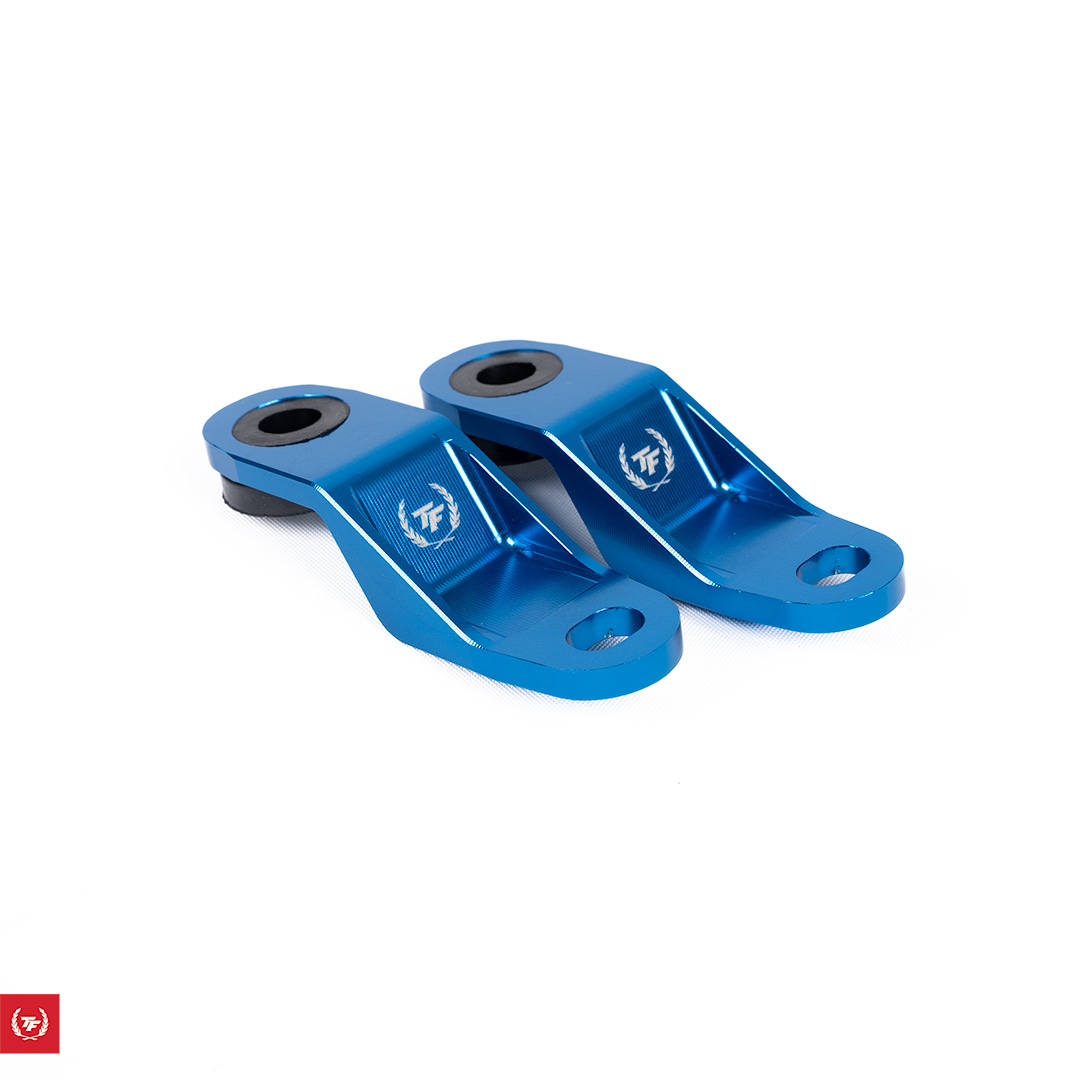 TF-Works Billet Aluminum Radiator Bracket for S13 / R32 - Touge Factory