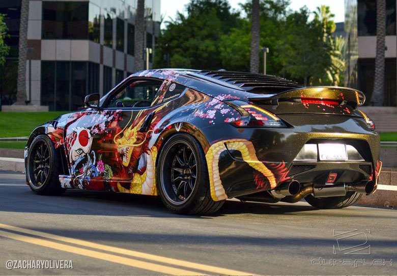 2009-2020 Nissan 370Z Z34 Duraflex AM-S GT Rear Bumper Cover - 1 Piece ...