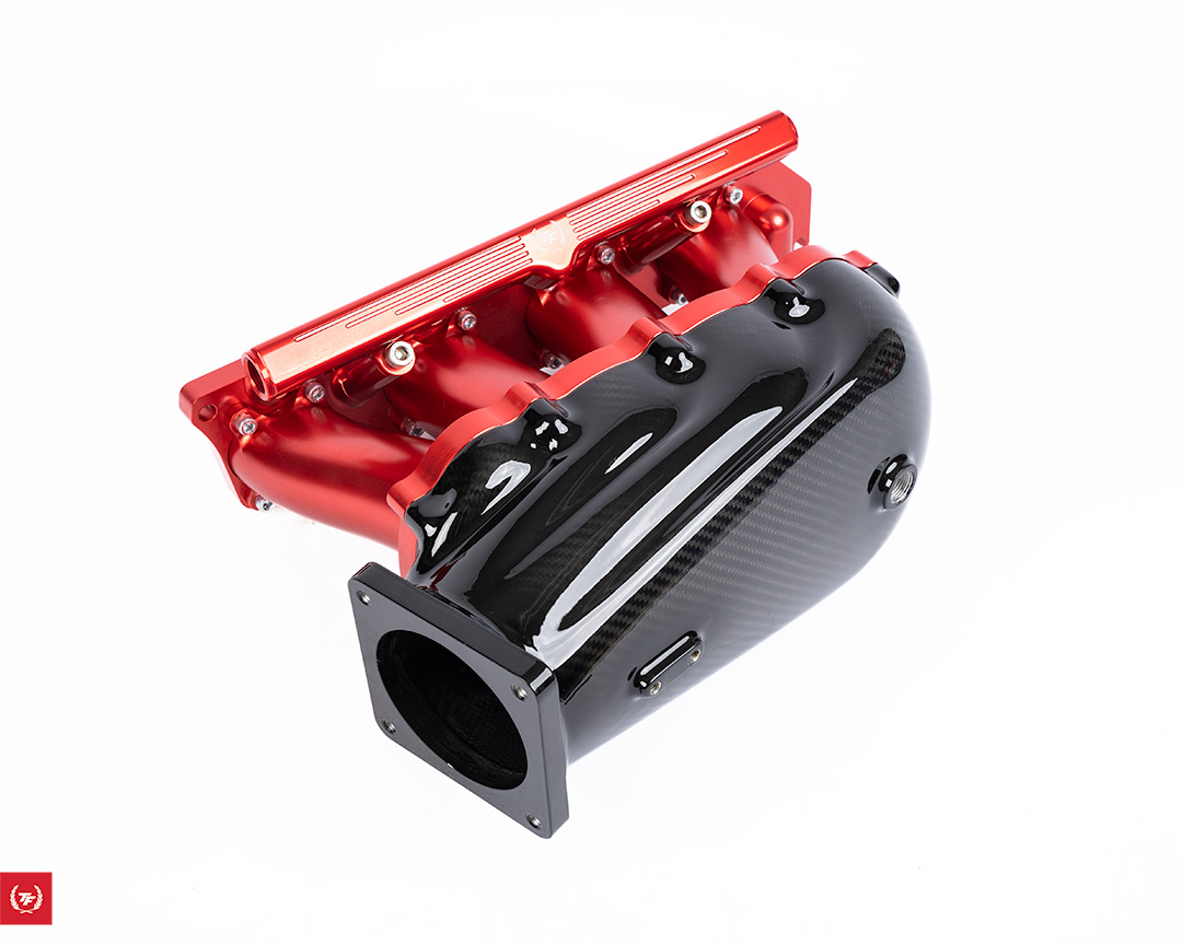 TF-Works Kswap Carbon Fiber Intake Manifold - Red - Touge Factory