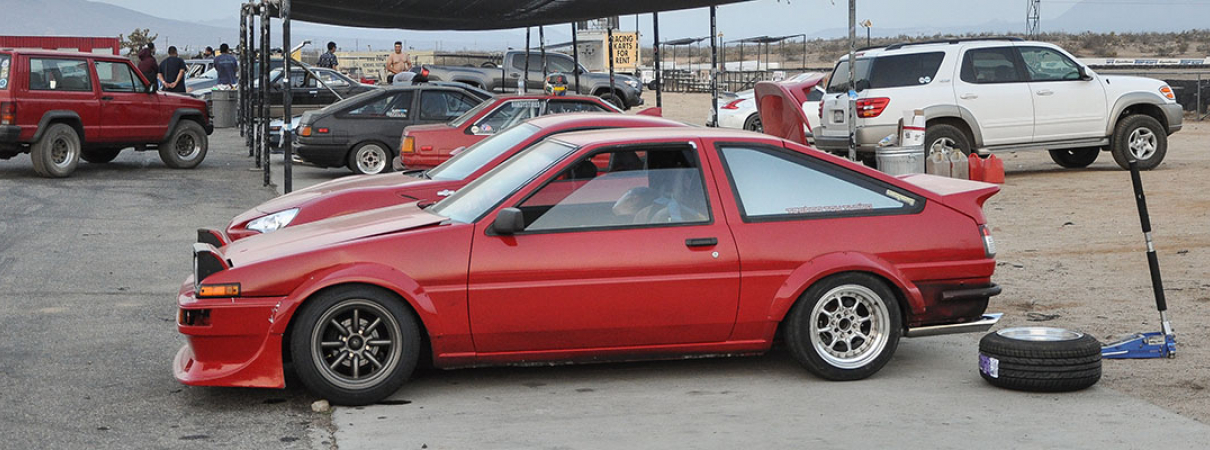 Techno Toy Tuning AE86 to Ford 8.8 Big Brake Kit - Touge Factory