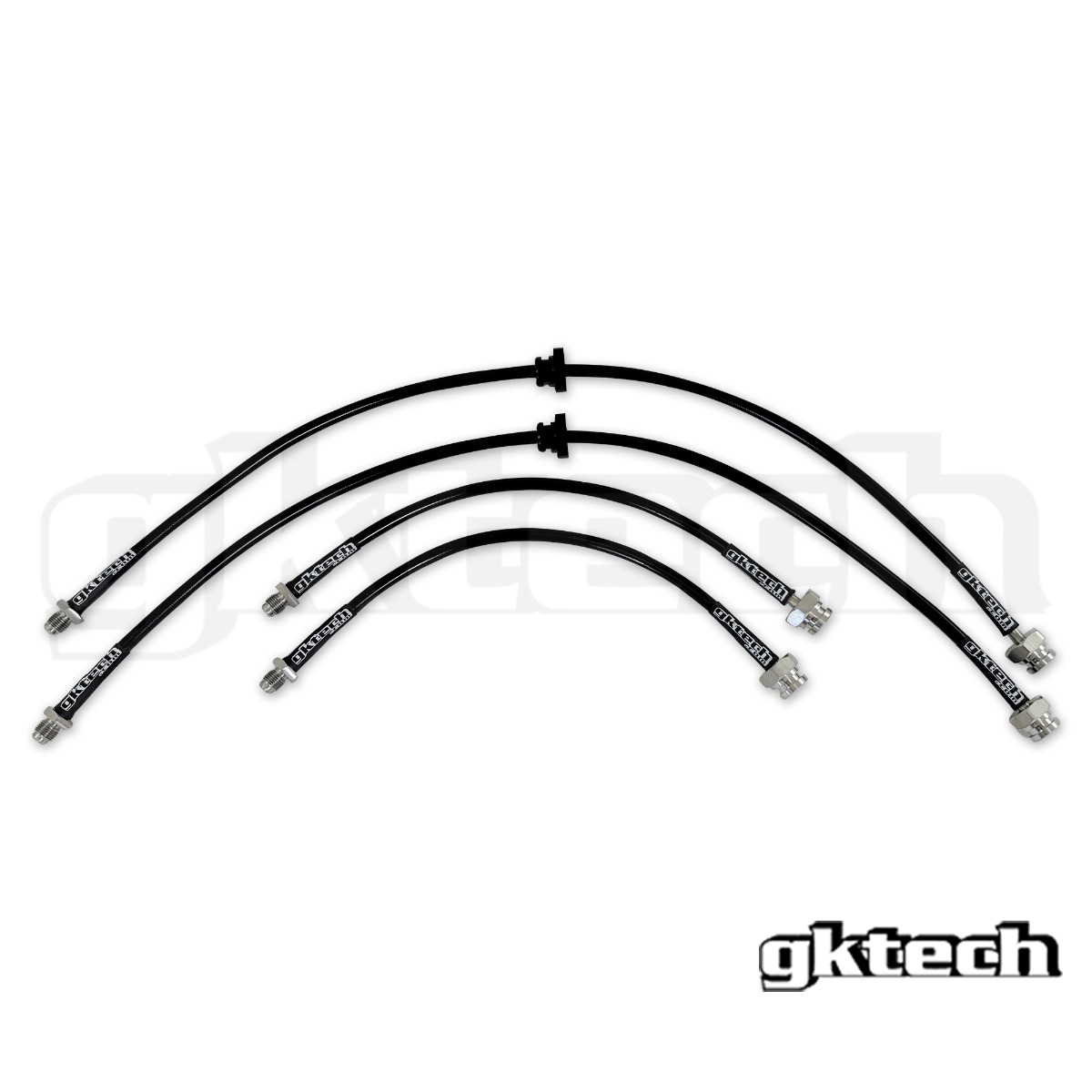 GKtech S14/S15 to Z32/Skyline Conversion Braided Brake Lines (Front ...