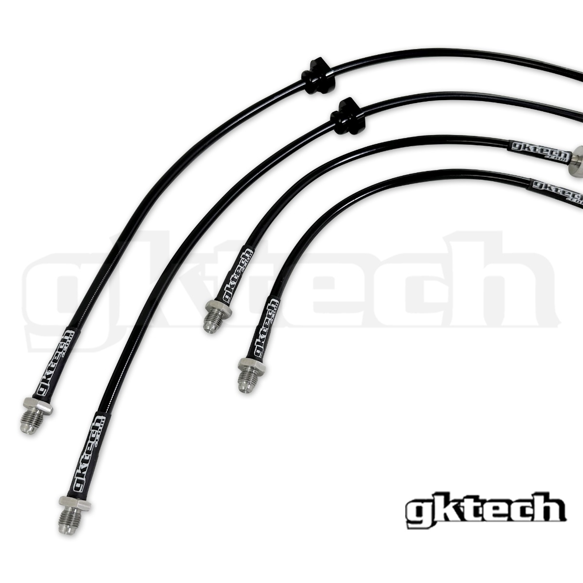 GKtech S14/S15 to Z32/Skyline Conversion Braided Brake Lines (Front ...