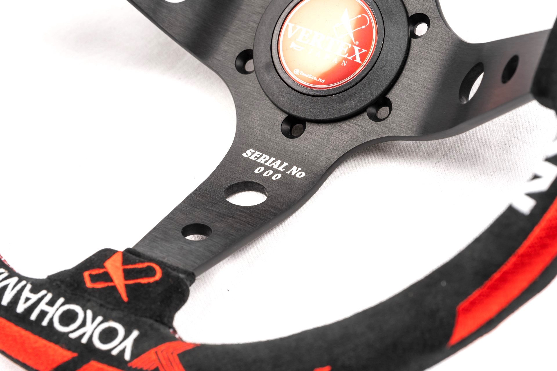 VERTEX X ADVAN COLLABORATION STEERING WHEEL VERSION 2; 330MM; SUEDE ...