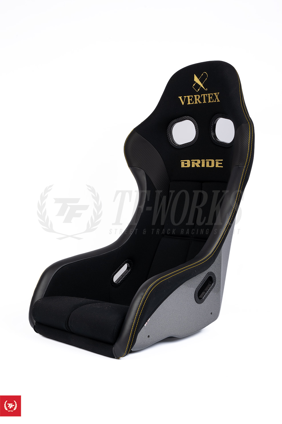Vertex x Bride Collaboration Seat - Zeta IV (Black) - Touge Factory