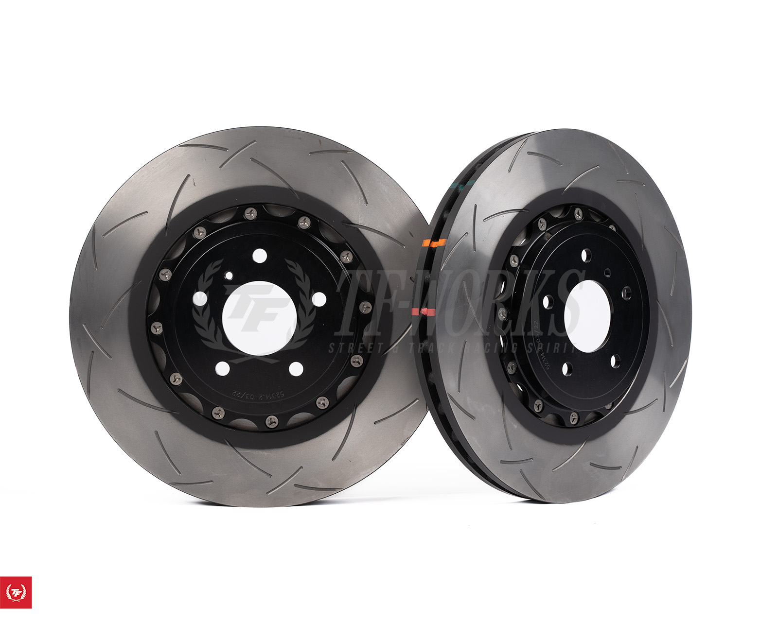 DBA 5000 2-Piece Front Slotted Rotor - 2023+ Nissan Z - Touge Factory
