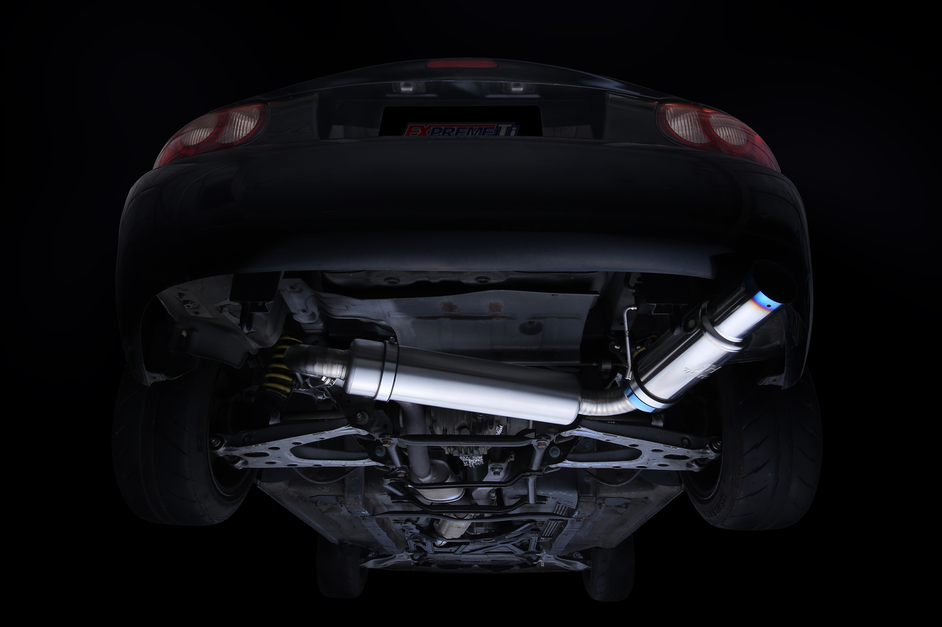 FULL TITANIUM MUFFLER KIT EXPREME TI NB MX-5 MIATA - Touge Factory