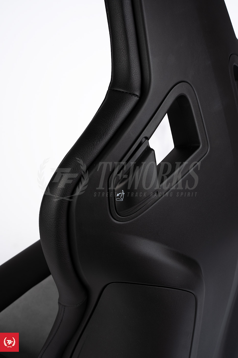 Recaro Sportster CS Reclinable Seat - Black Vinyl with Gray Suede ...