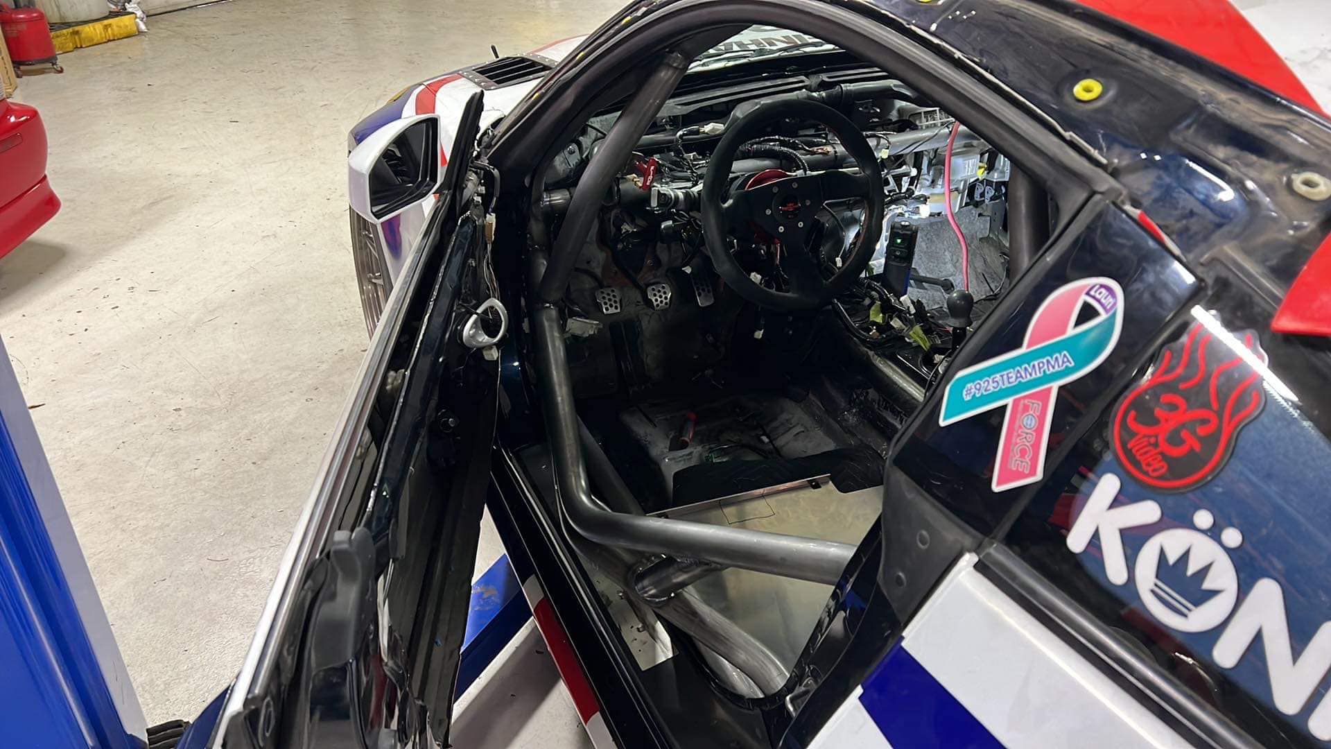 350Z – Road Race X Diagonal Roll Cage Kit .120 Wall - Touge Factory