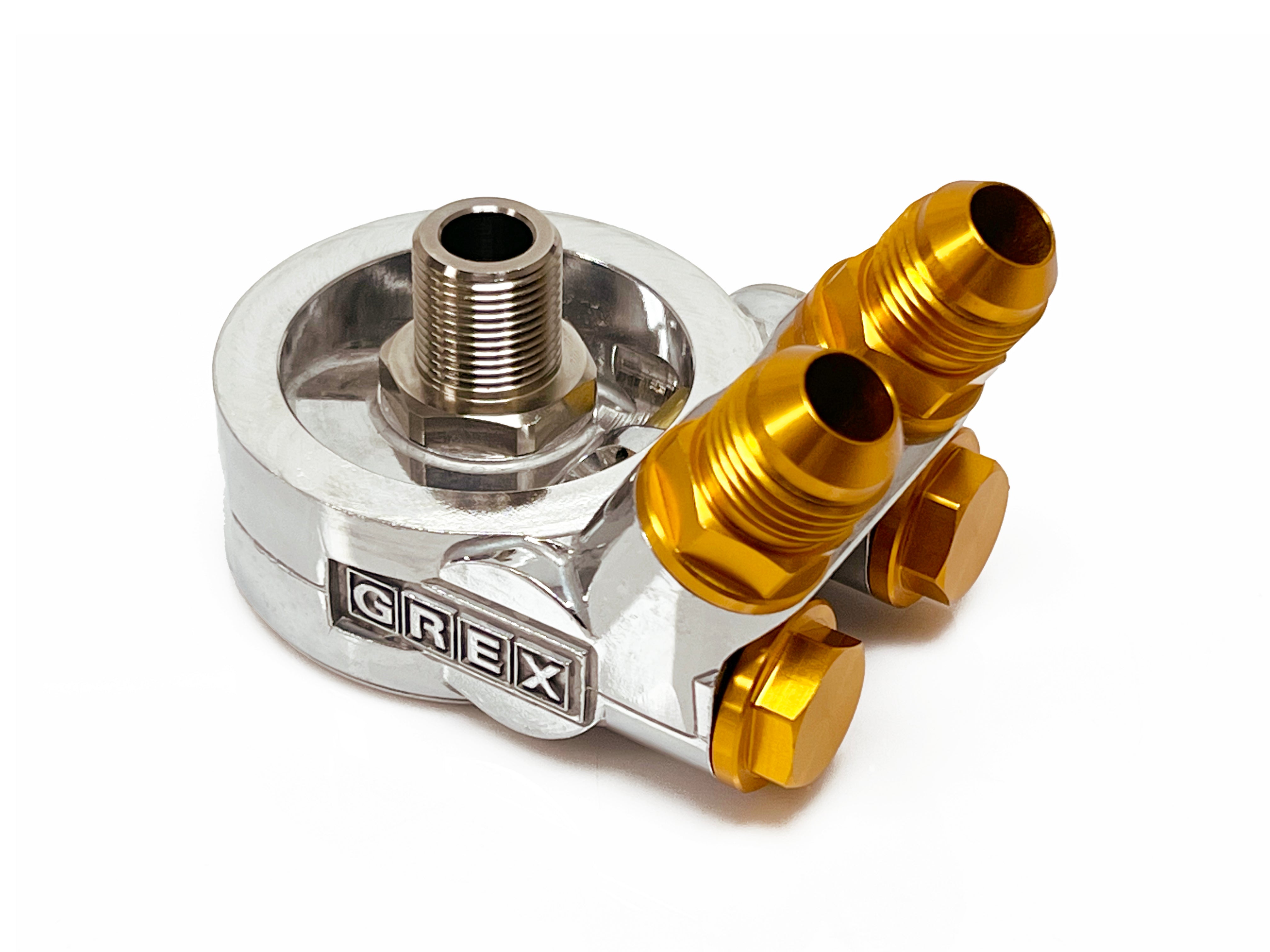 Greddy Oil Cooler M20xP1.5 Block Adapter Type E - Use 3/4-16UNF Oil ...