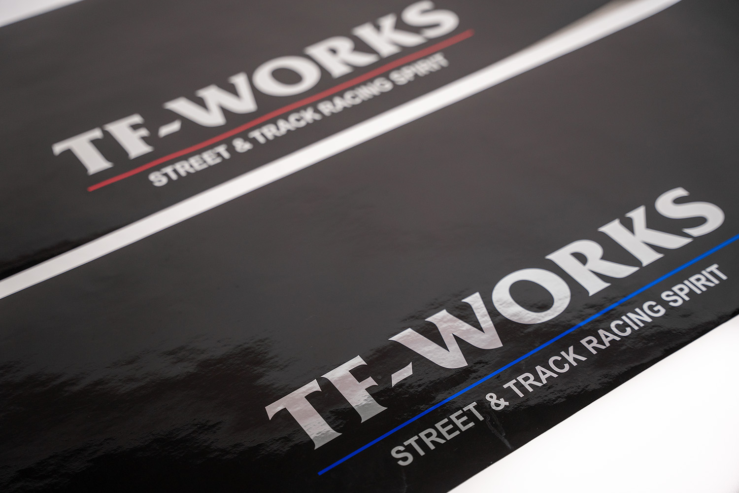 TF-Works Windshield Banner - Black - Touge Factory