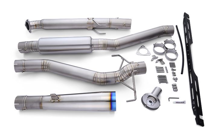 Tomei Expreme Ti Type-R Titanium Cat-Back Exhaust (FL5 Type-R) - Touge ...