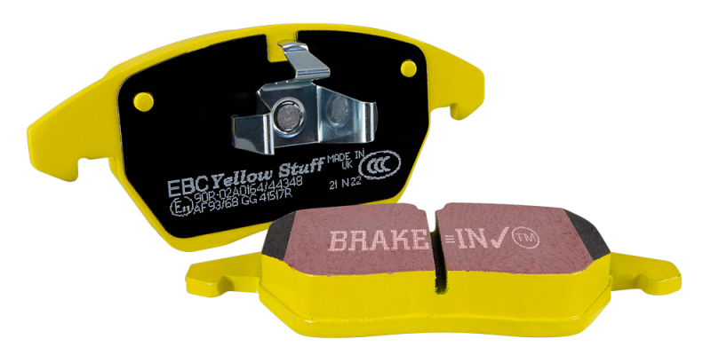 EBC 2021+ Toyota Yaris GR Yellowstuff Front Brake Pads - Touge Factory