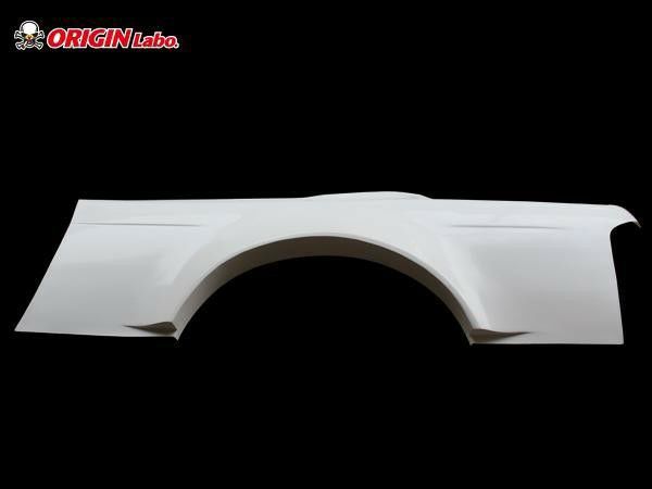 Origin Nissan S14 75mm Rear Fenders - Touge Factory